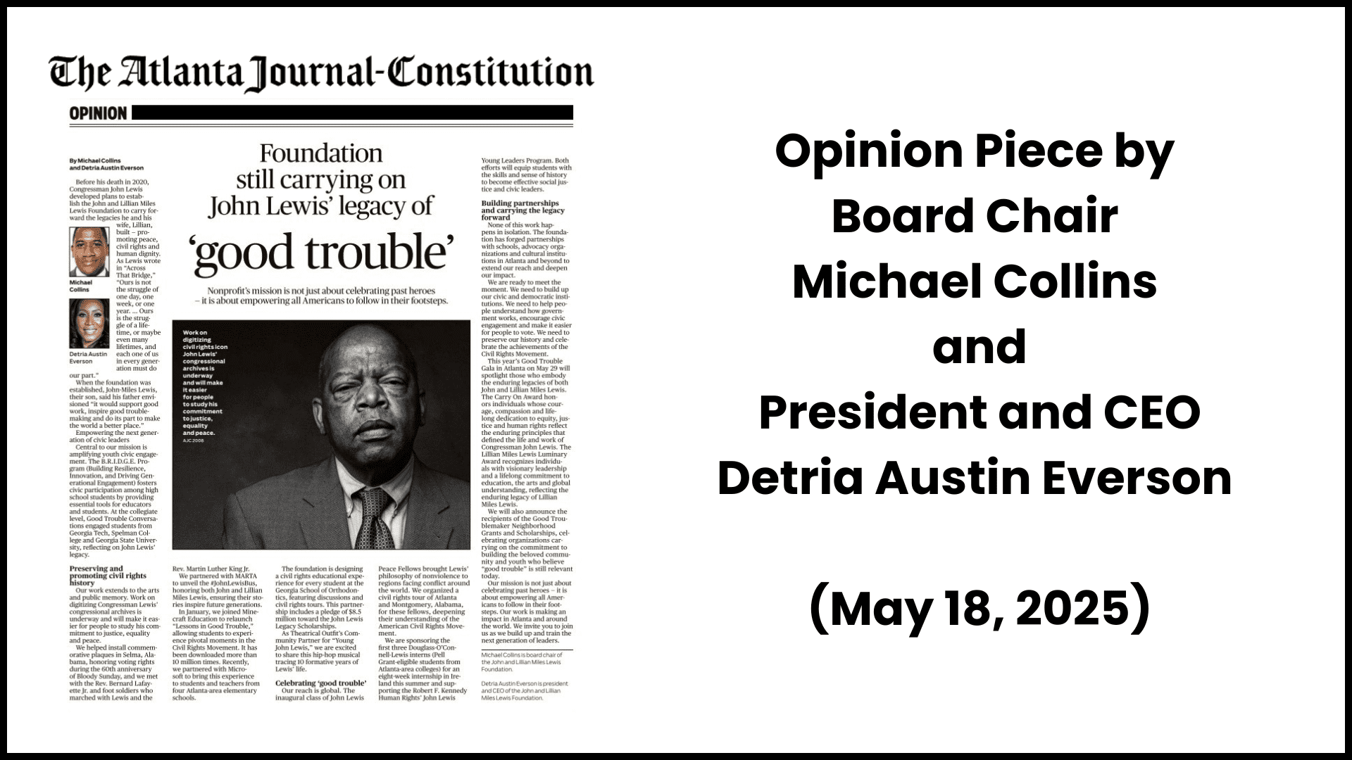 Opinion - Atlanta Journal Constitution